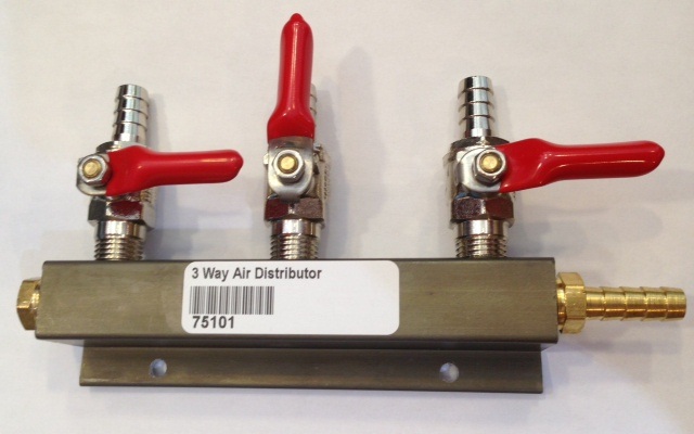 3 Way Air Distributor | Bader Beer & Wine Supply
