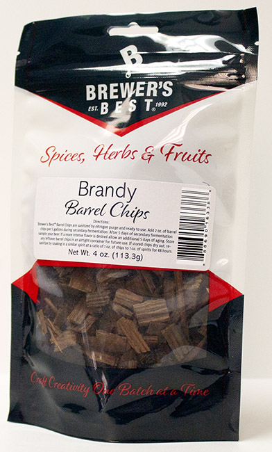 Cognac Barrel Chips 4 oz. | Bader Beer & Wine Supply