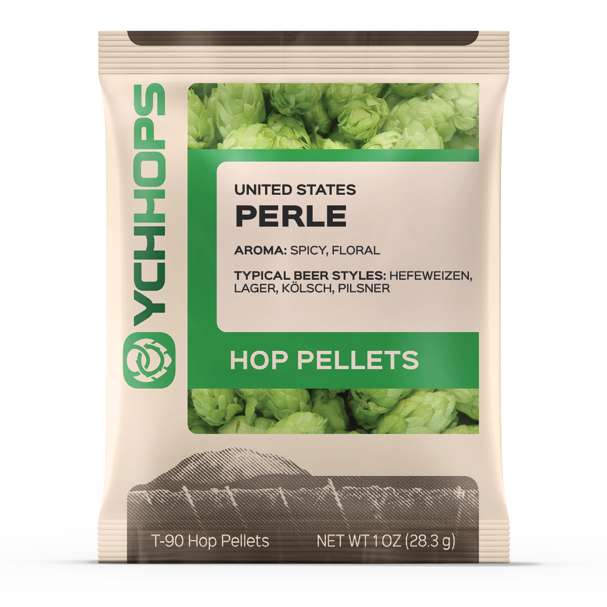 1 Oz Perle Pellet Hops Alpha 6-8.5% | Bader Beer & Wine Supply