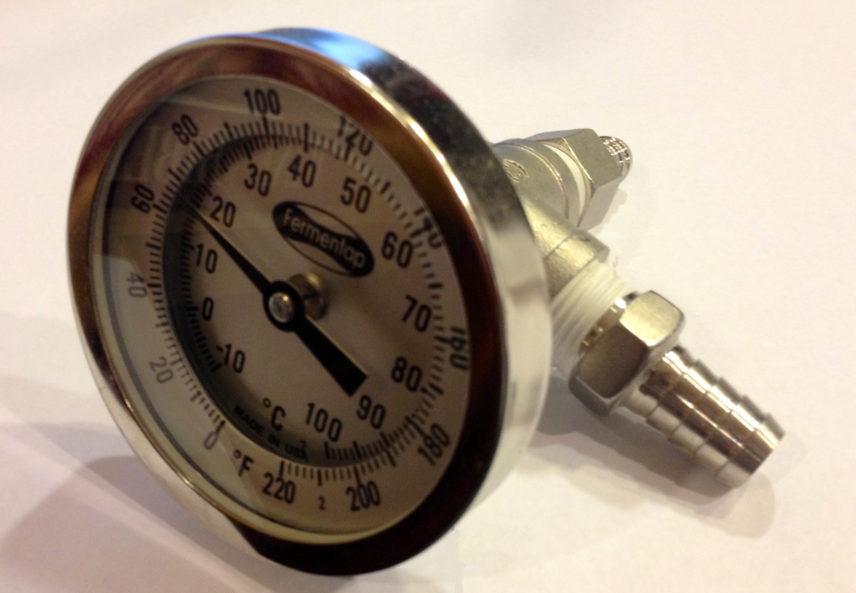 Inline Thermometer Assembly | Bader Beer & Wine Supply